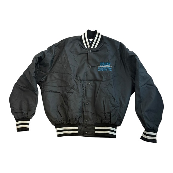 Holloway | Jackets & Coats | Vintage Satin Bomber Jacket Heavy Holloway ...